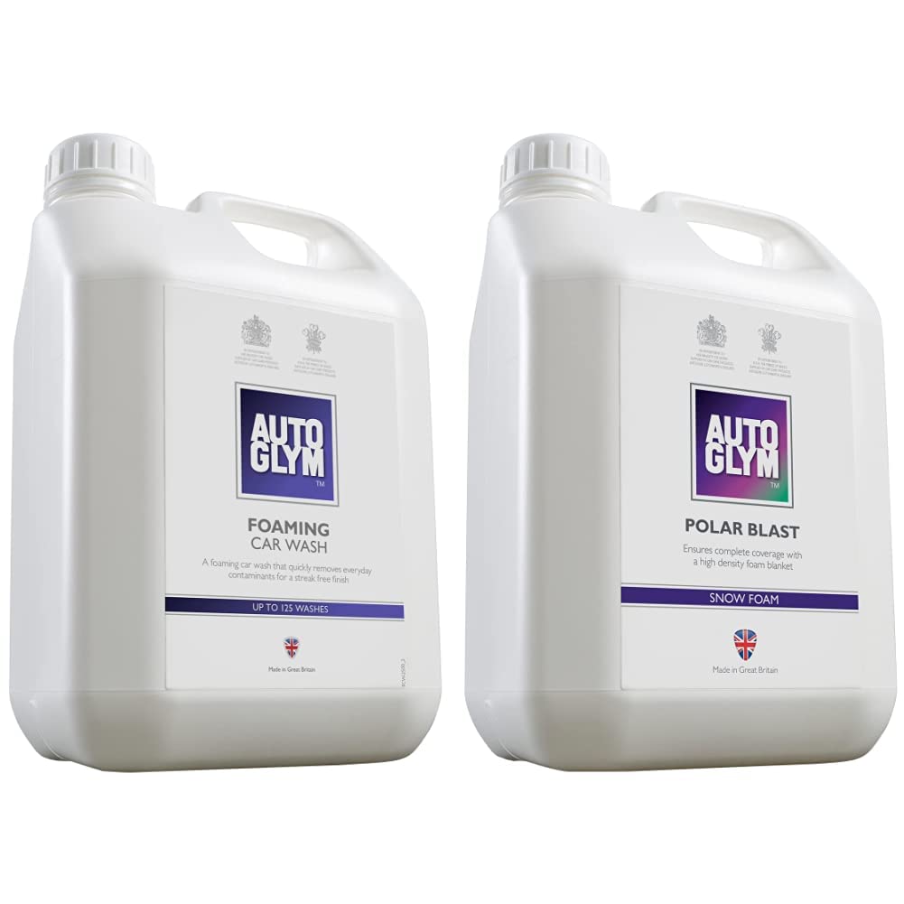 Autoglym Foaming Car Wash, 2.5 Litres - High Foaming Shampoo, Car ...