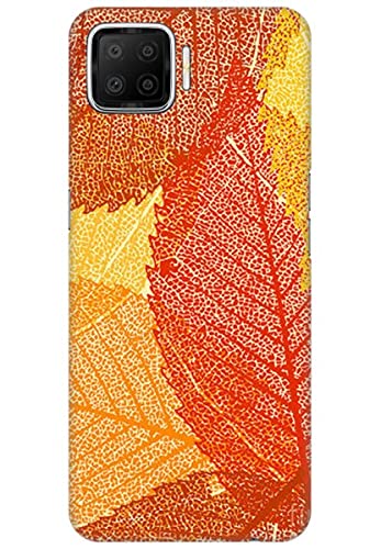 Dry Autumn Leaves Printed Back Cover Phone Case for Oppo F17 Back Cover ...