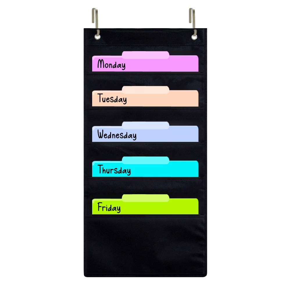 Snapklik.com : ZKOO Hanging File Folder Holder Cascading Fabric ...