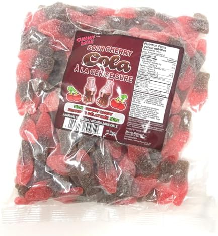 Amazon.com : FirstChoiceCandy Gummy Cola Bottles (Sour Cherry, 2 Pound ...