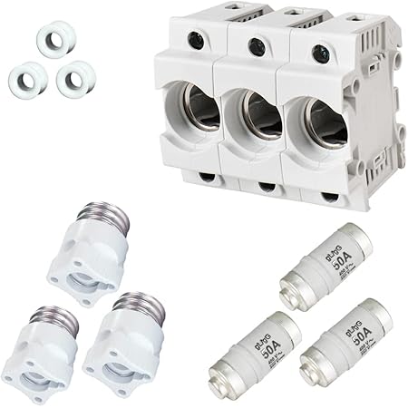 grenda-hammer® | Neozed Sicherungssockel mit Schraubkappen und 3x ...