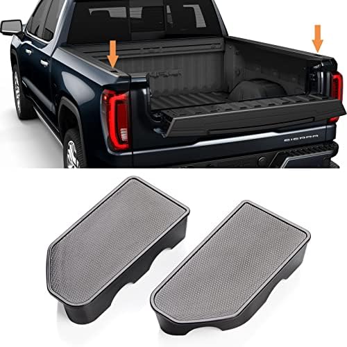 Amazon.com: LYOOLY for GMC Sierra/Chevy Silverado Bed Rail Stake Hole ...