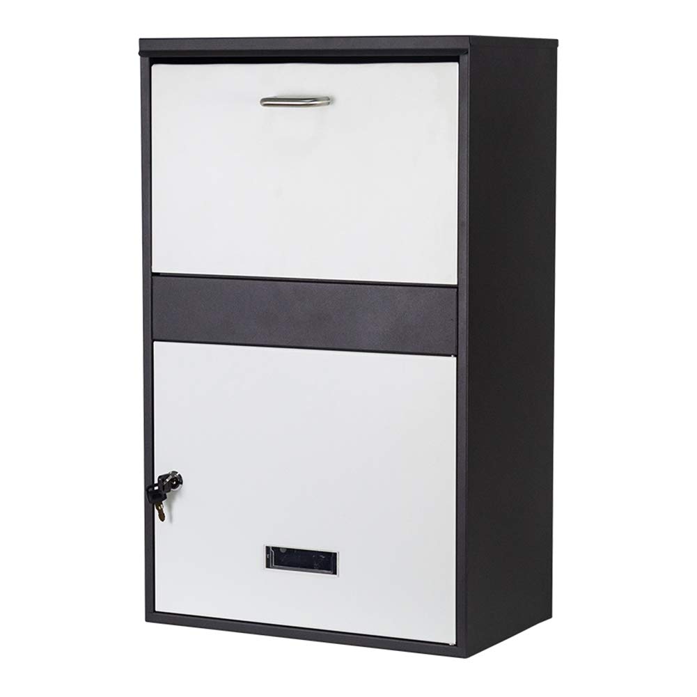 Buy Large Parcel Box Mailboxes with Front Access Door, Weatherproof ...