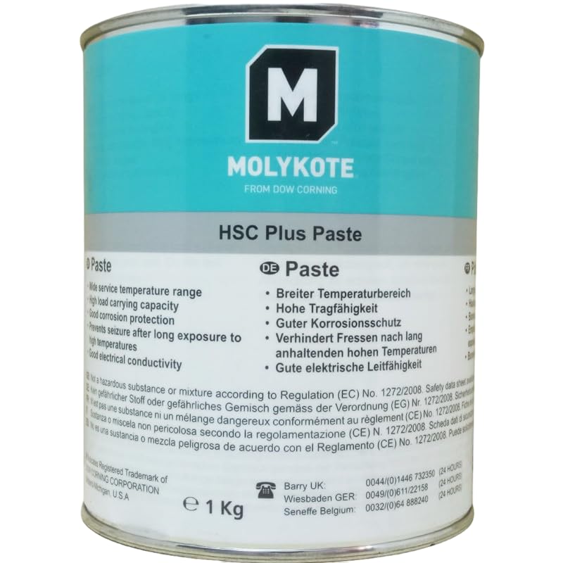 Snapklik.com : MOLYKOTE HSC Plus Paste 1kg 35.27oz High-Temperature ...