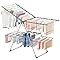 Amazon.com: Bigzzia Clothes Drying Rack Foldable, 2-Level Large Laundry ...