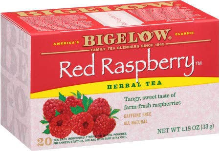 Amazon.com: Bigelow Tea Caffeine Free Herbal Red Raspberry - 20 Tea ...