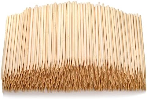 Amazon.com: Frcctre 1000 Pack Natural Bamboo Skewers, 7 Inch 5mm Thick ...