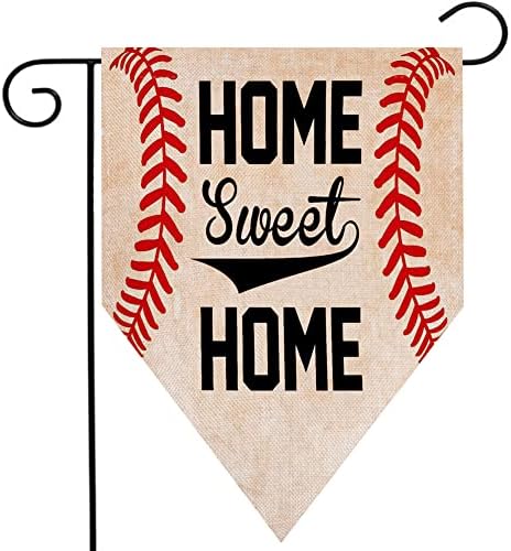Amazon.com : Baseball Garden Flag 12.5 x 18 Inch Vertical Double Sided ...