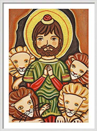 Amazon.com: Saint Daniel print Prophet Daniel Lions St Daniel print St ...