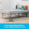 Amazon.com: Linenspa 6 Inch Mattress - Firm Feel - Bonnell Spring with ...