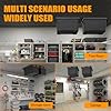Amazon.com: GLOBLED Overhead Garage Storage Rack, Ceiling Garage ...