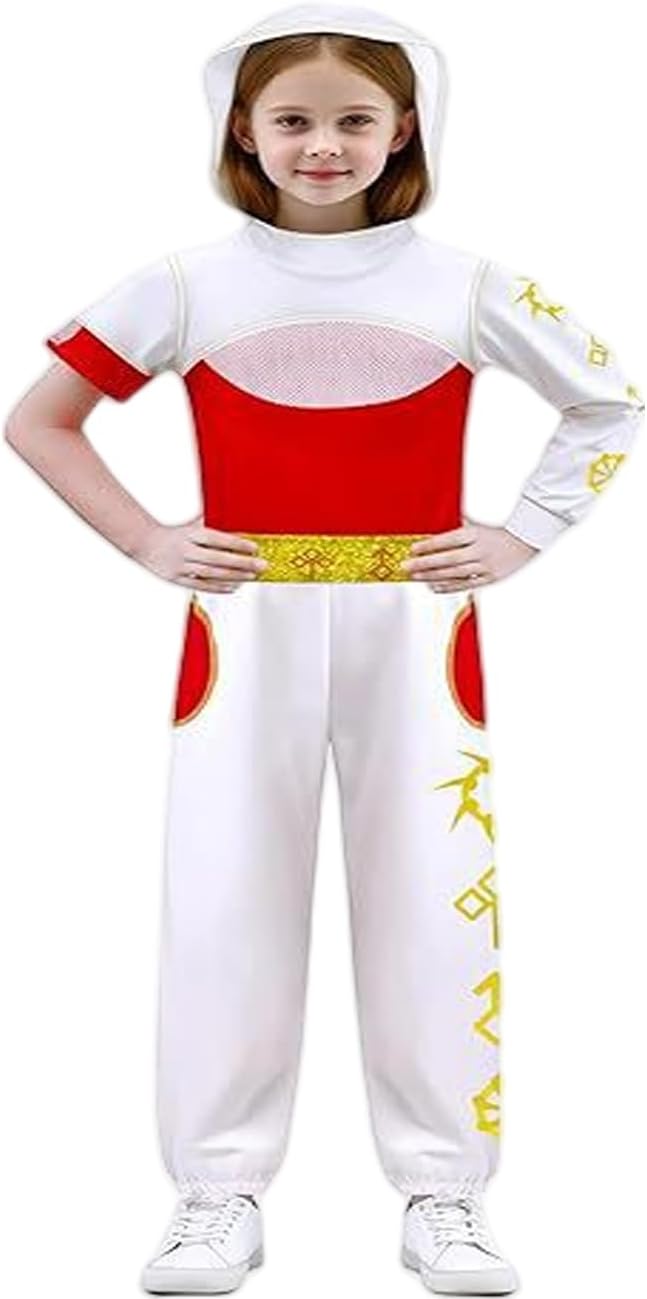 Amazon.com: MSSmile-FANKID Zombies Girls Costume Kids Nova Halloween Cosplay Cheerleader Costume ...
