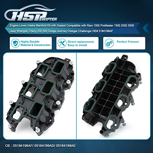 Snapklik.com : Engine Lower Air Intake Manifold Kit OE# 5184199AF ...