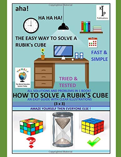 Buy HOW TO SOLVE A RUBIK'S CUBE (3X3): An EASY Guide with CLEAR ...