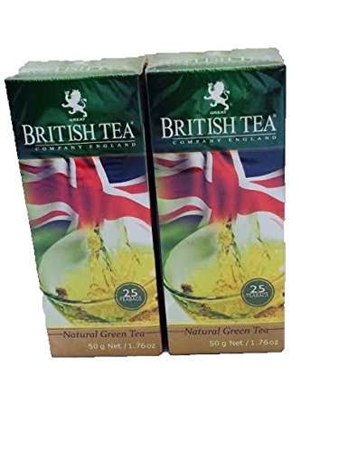 Amazon.com : Great British Tea Company England-Natural Green Tea 2 ...