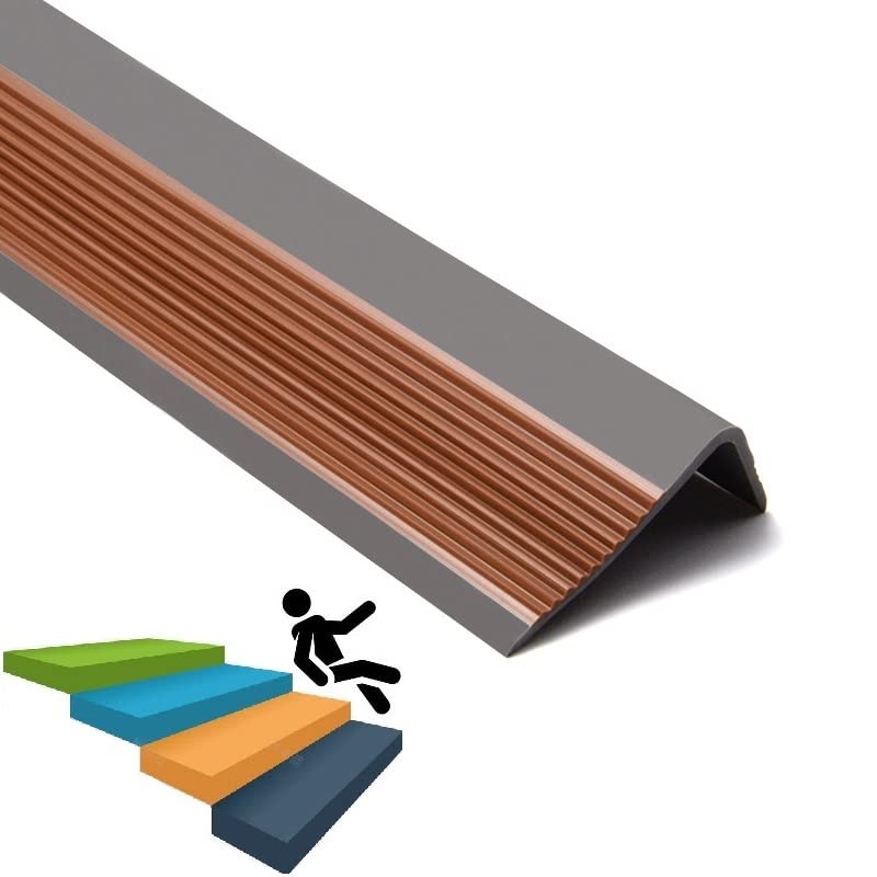 Snapklik.com : 36 Inch Stair Nosing Edge Protector Non-Slip Stair Tread ...