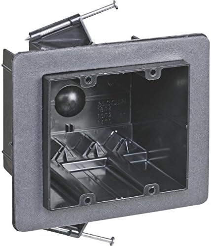 Carlon FN-236-V Outlet Box, New Work, Vapor-tight, 2 Gang, 3-1/2-Inch ...