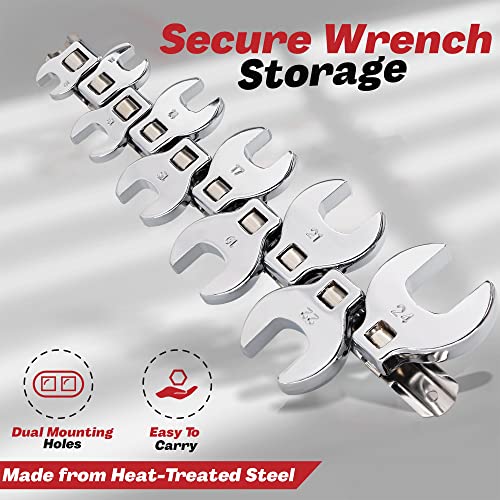 Snapklik.com : Crows Foot Wrench Set (Metric) Easily Access Hard-To ...