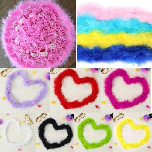 Generic Hot 2 Meters Marabou Feather Boa for Fancy Dress Party ...