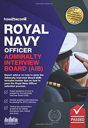 Buy Royal Navy Officer Admiralty Interview Board Workbook: How to Pass ...