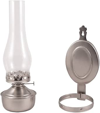 Amazon.com: Vermont Lanterns Mansfield Brass Hanging Wall Oil Lamp 14 ...