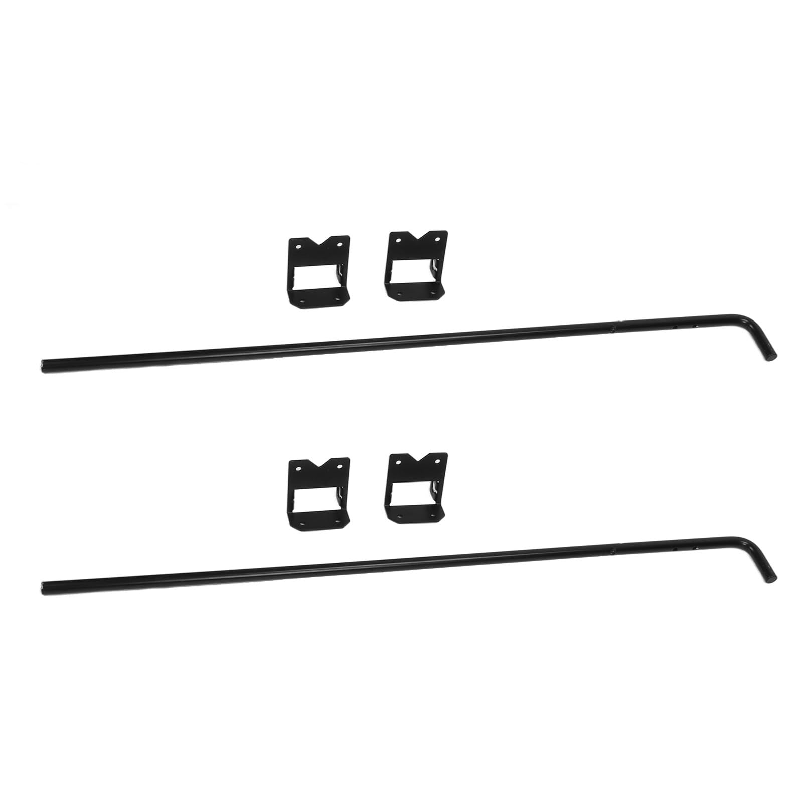 Buy 2 Pcs Heavy Duty Gate Drop Rod, 18in Long Canewith Black Powder ...