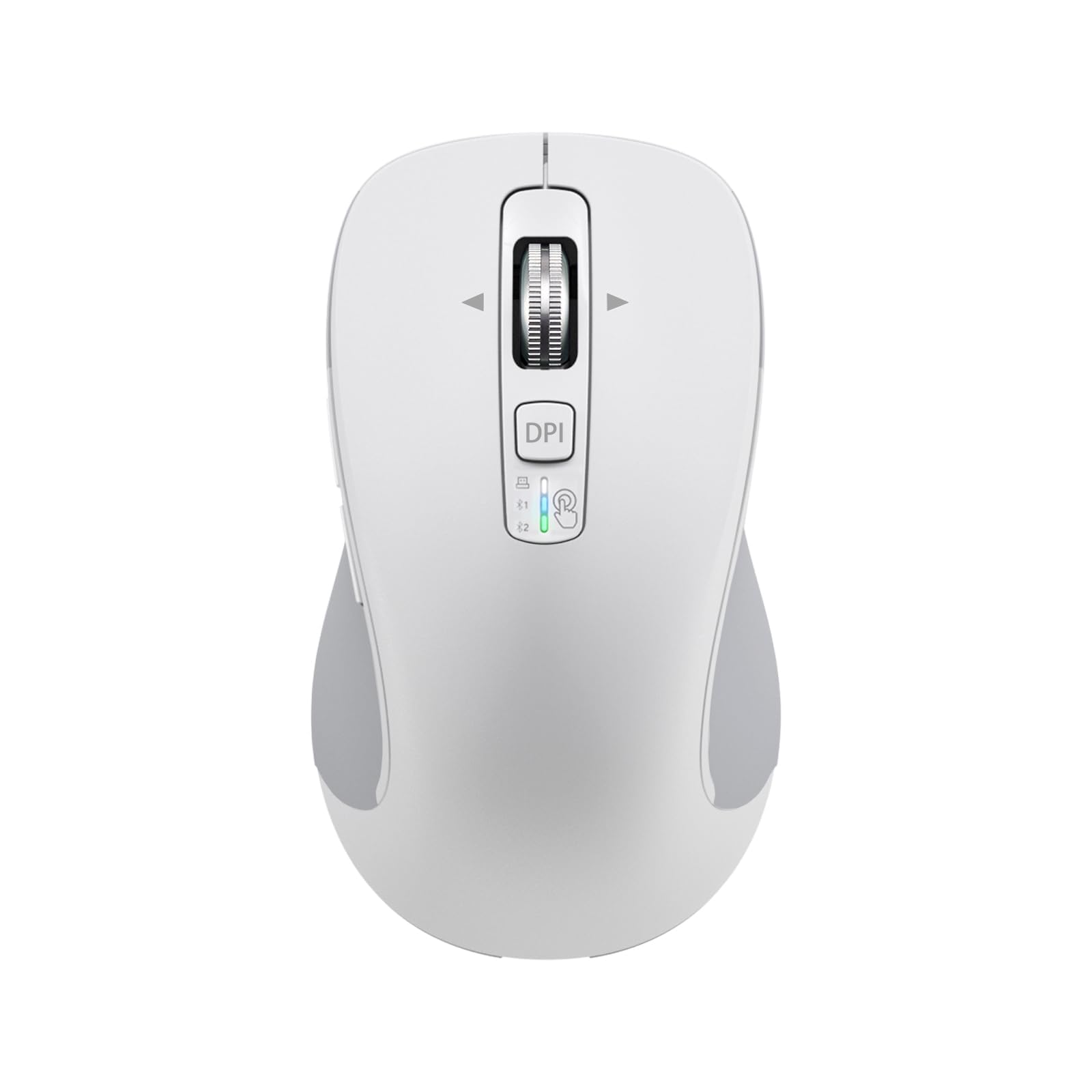 Amazon.com: CITLLA Wireless Bluetooth Mouse (USB + BT1 + BT2), Full ...