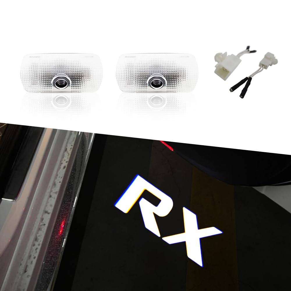 Amazon.com: 2PCS Door Lights Logo for RX Accessories Courtesy LED ...
