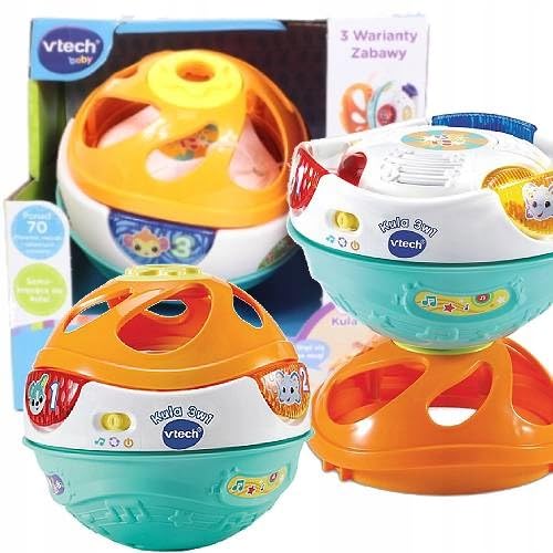 Amazon.com : Magic Ball 3 in 1 Interactive Musical Ball Vtech : Toys ...