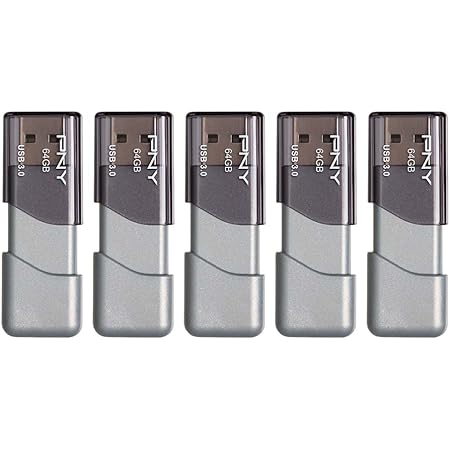 Amazon.com: Micro Center SuperSpeed 5 Pack 64GB USB 3.0 Flash Drive Gum ...