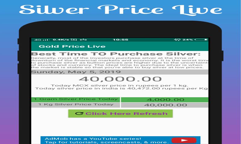 Gold & Silver Price Live - App on Amazon Appstore