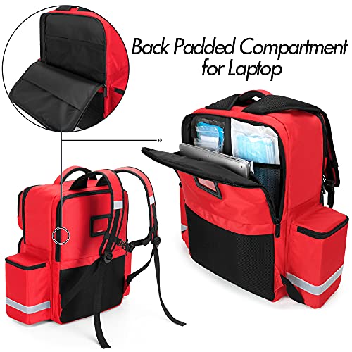 Trunab Emergency Medical Backpack 50L Responder Trauma Bag for EMT ...