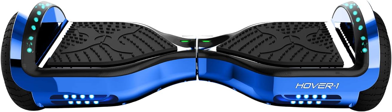 Amazon.com: Hover-1 Chrome Electric Self-Balancing Hoverboard with 6 ...
