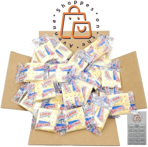 Amazon.com: Lance Saltines Crackers- 100 Single Serve Packs - Each ...