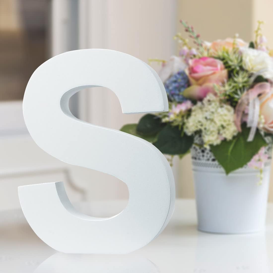 Amazon.com: Multiple Sizes Decorative Free-Standing Alphabet Letters ...