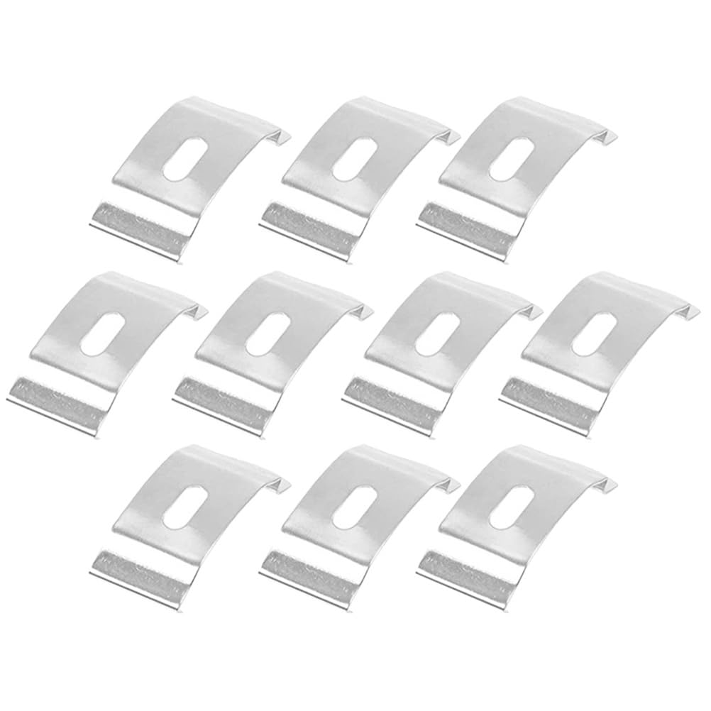 Angoily 10PCS Vertical Blind Clamps, Vertical Blind Top Fix Brackets ...