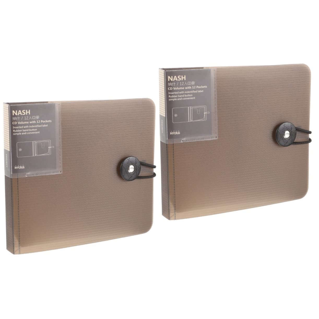 Amazon.com: Milisten 2pcs Sheets CD Bag Clear CD Cases Book Purse Book ...