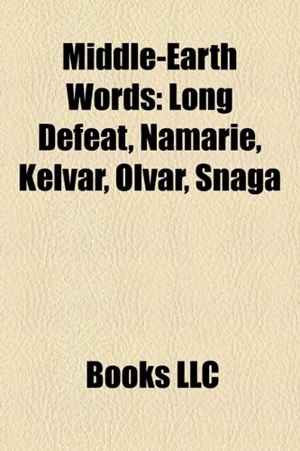 Middle-Earth Words: Long Defeat, Namri : Llc, Books: Amazon.es: Libros