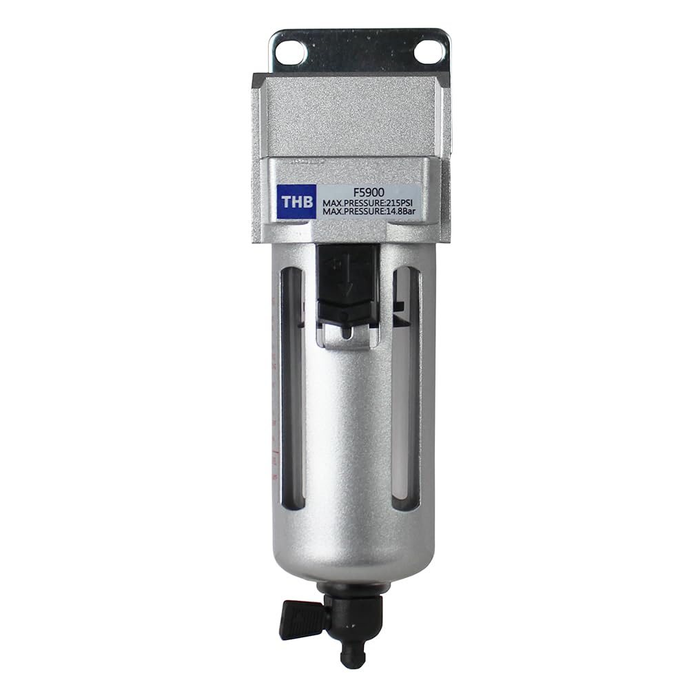 3/4 NPT Filter Trap 3/4\" In-Line Air Compressor Moisture Filter With ...