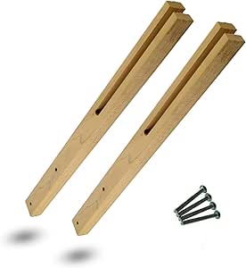 AHS Wooden Headboard Struts Legs - Large Pair Of Struts With Fittings ...