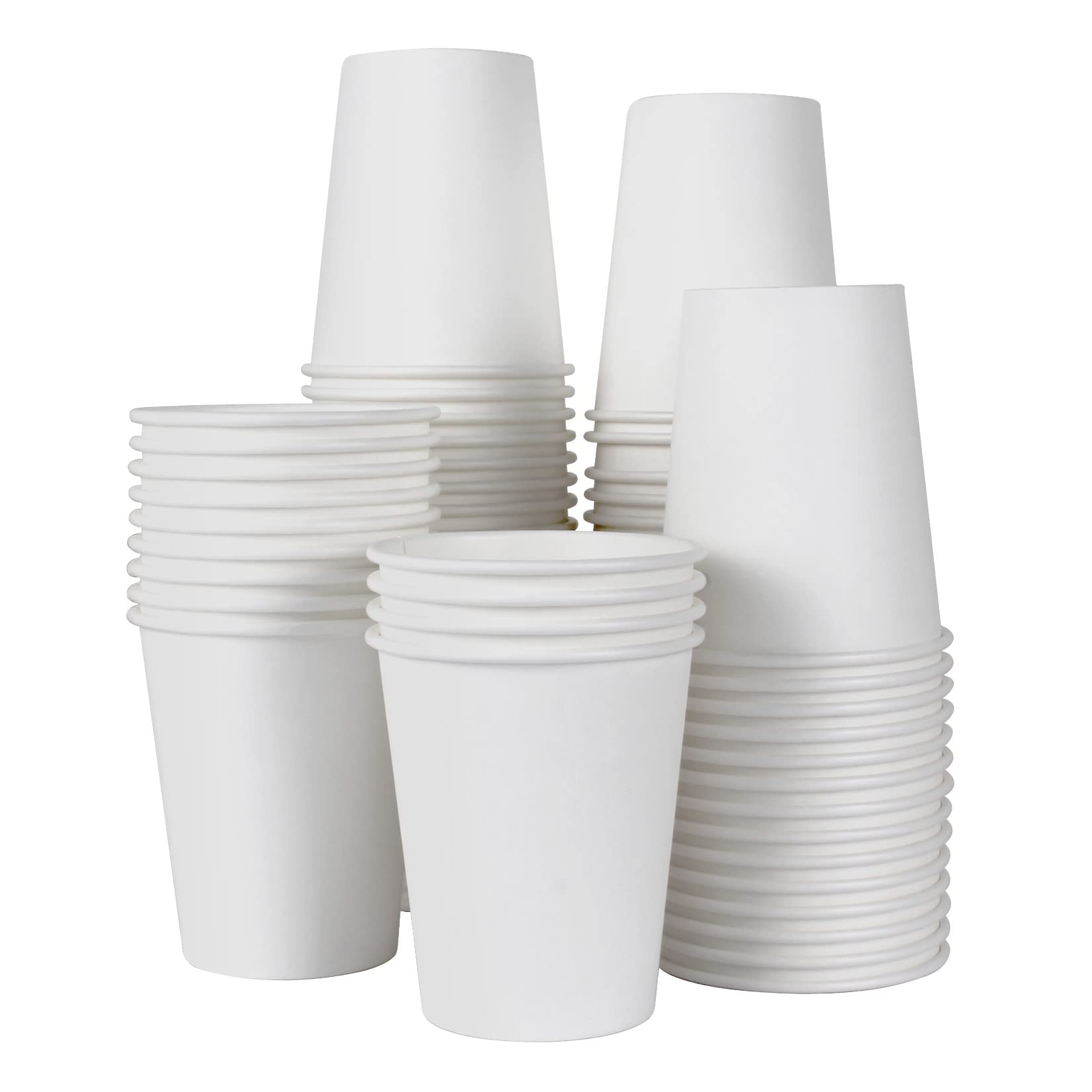Disposable Coffee Cups - to Go Coffee Cups for Hot & Cold Drinks, Tea ...