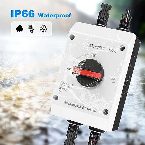 DC Isolator, DC Circuit Breaker,32 A 1000 V,IP66 Waterproof,M-C-4 PV ...