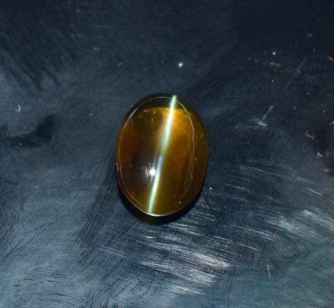 UrusGems Non Treated Ceylon's Original Certified Cat Eyes Stone 6 Ratti ...