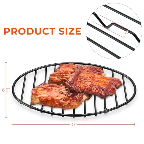 Roasting Rack Small TreeLen V-Shaped Roasting Rack - Non-Stick Oven ...