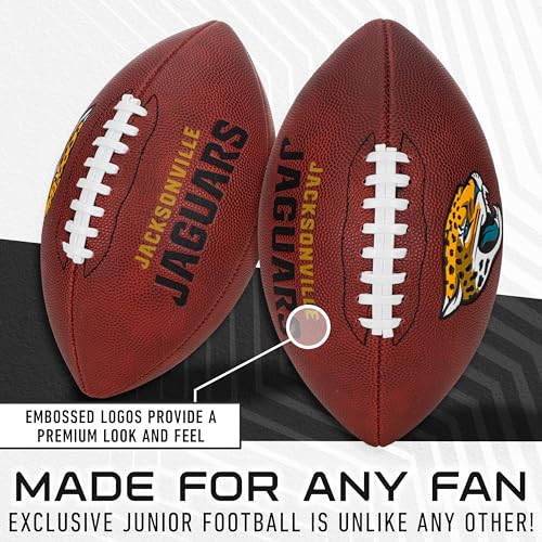 Franklin Sports NFL Jacksonville Jaguars Football – Youth Junior Size ...