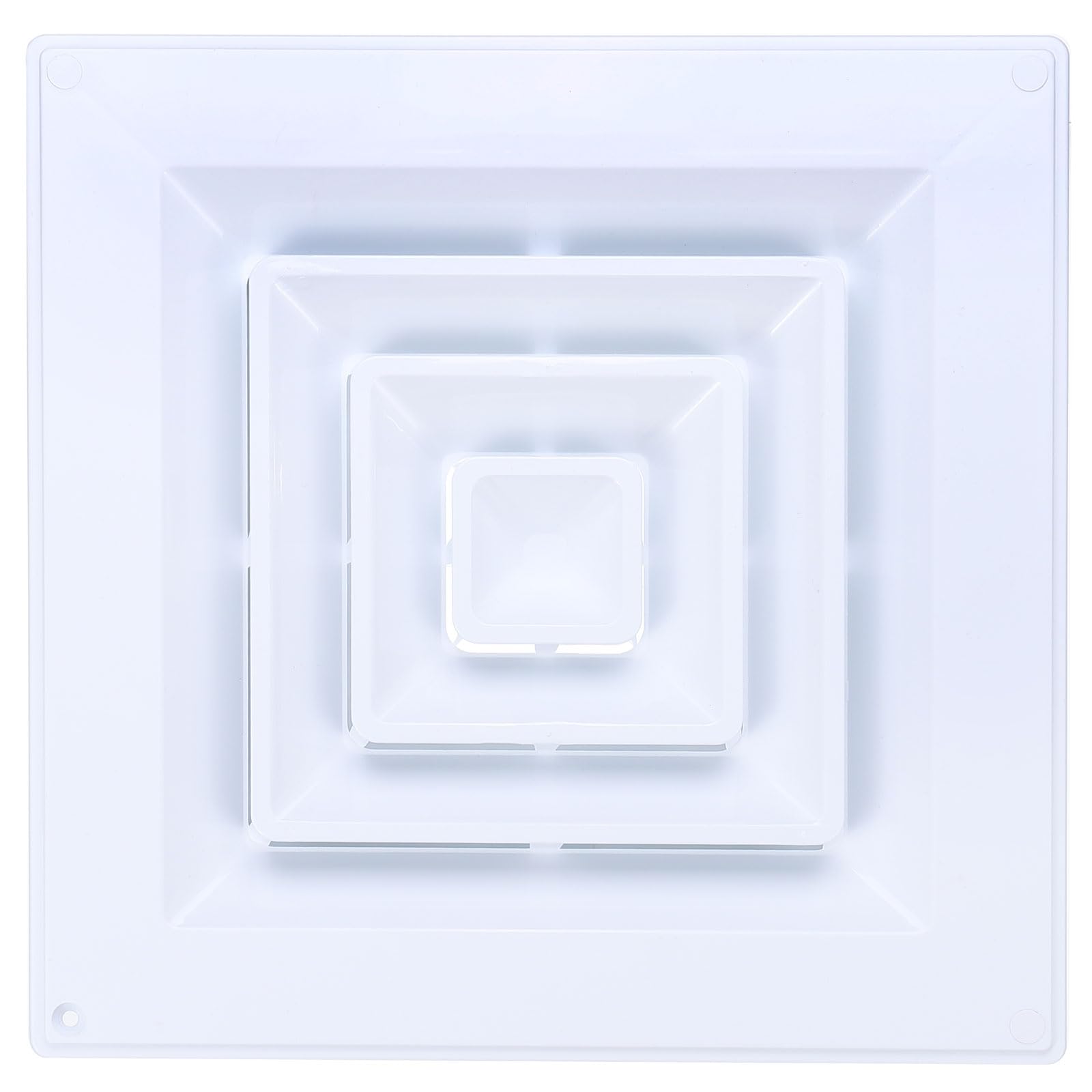 PATIKIL Square Air Vent Cover 12 x 12 inch, 4 Inch Dia., Air Return ...