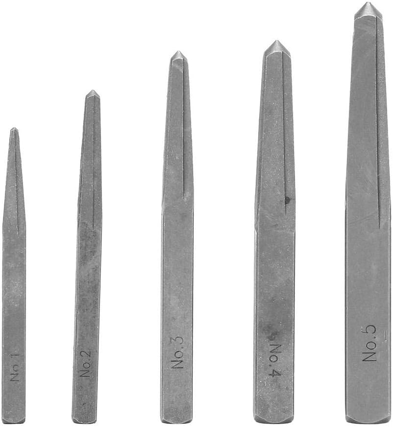 Screw Extractor, 5pcs Straight Fluted Screw Extractor Set Broken ...