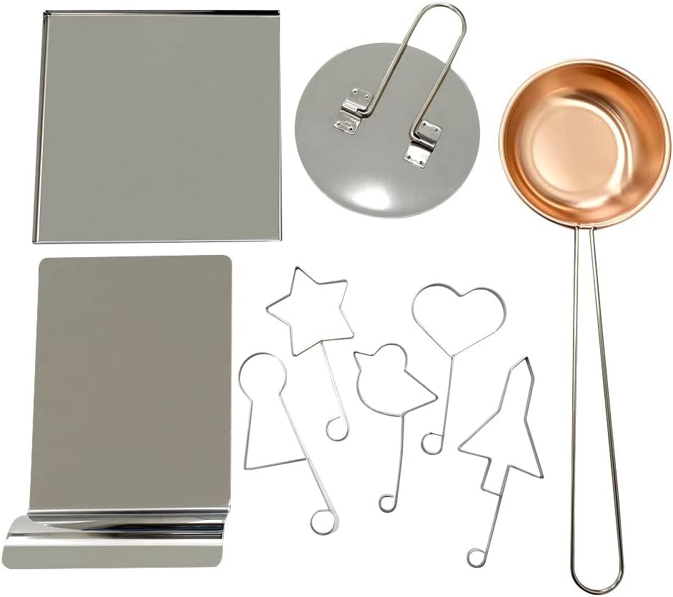 Buy Korean Candy Making Kit Complete 9 Piece Dalgona Kit With Shapes Bottom Tray Ladle buy-korean-candy-making-kit-complete-9-piece-dalgona-kit-with-shapes-bottom-tray-ladle