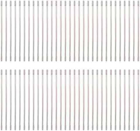 Amazon.com : Apoukmty 100 pcs Beadable DIY Metal Blank Bar, Rust ...
