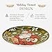 Amazon.com: Spode Christmas Tree Collection Cookies for Santa Plate and ...